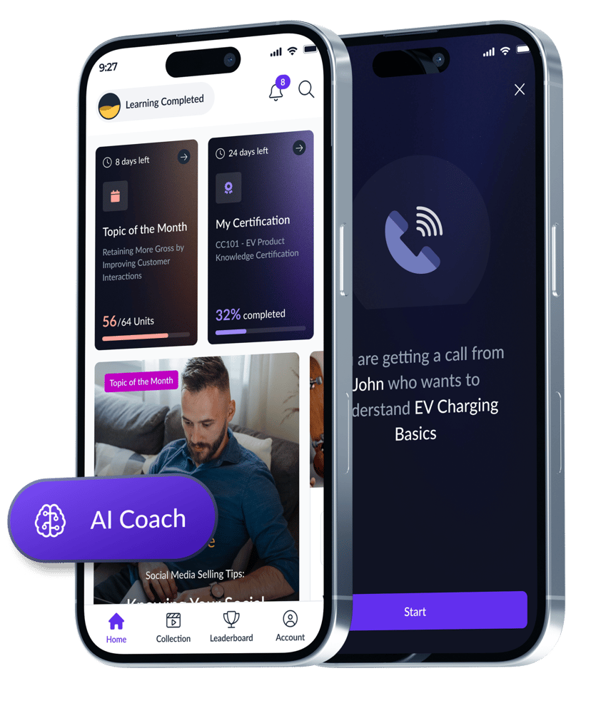 AI Coach - Roleplay for the automotive sales & service professionals