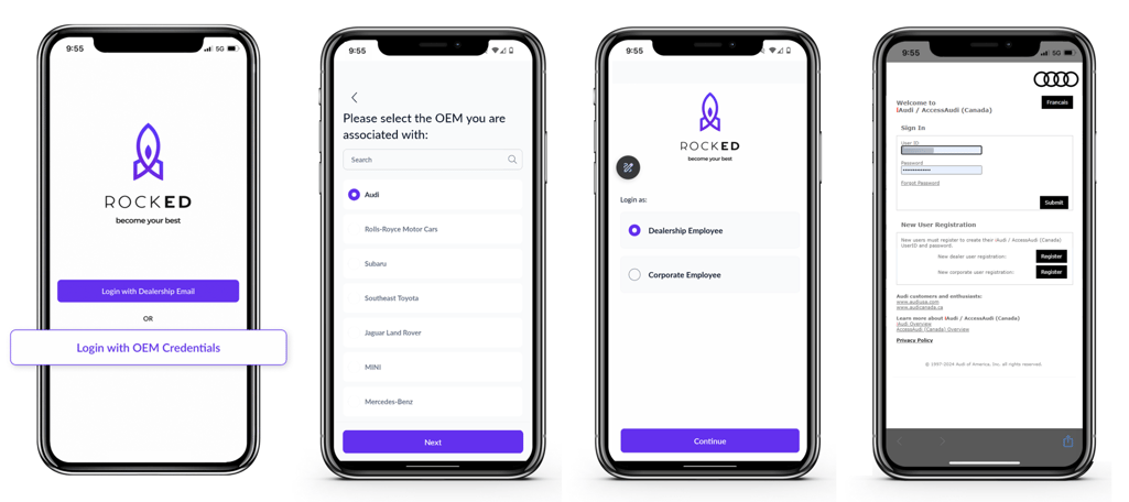 Get Started with your Audi Q5 Training on RockED